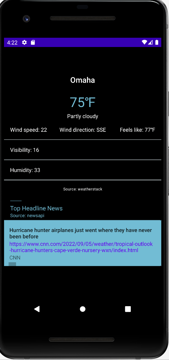 GitHub - nbnnaji/SimpleWeather-NewsApp: Weather app showing news headlines GitHub - nbnnaji/SimpleWeather-NewsApp: Weather app showing news headlines