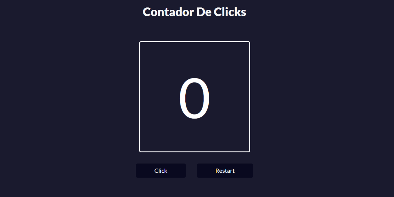 GitHub - fernandopanduro/Contador: Contador de Clicks