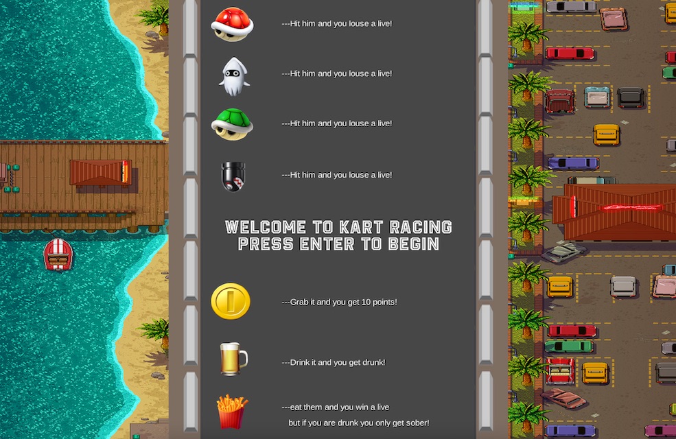 GitHub - VascoCarrola/Kart-Racing-Game: A simple game made on the 4th ...