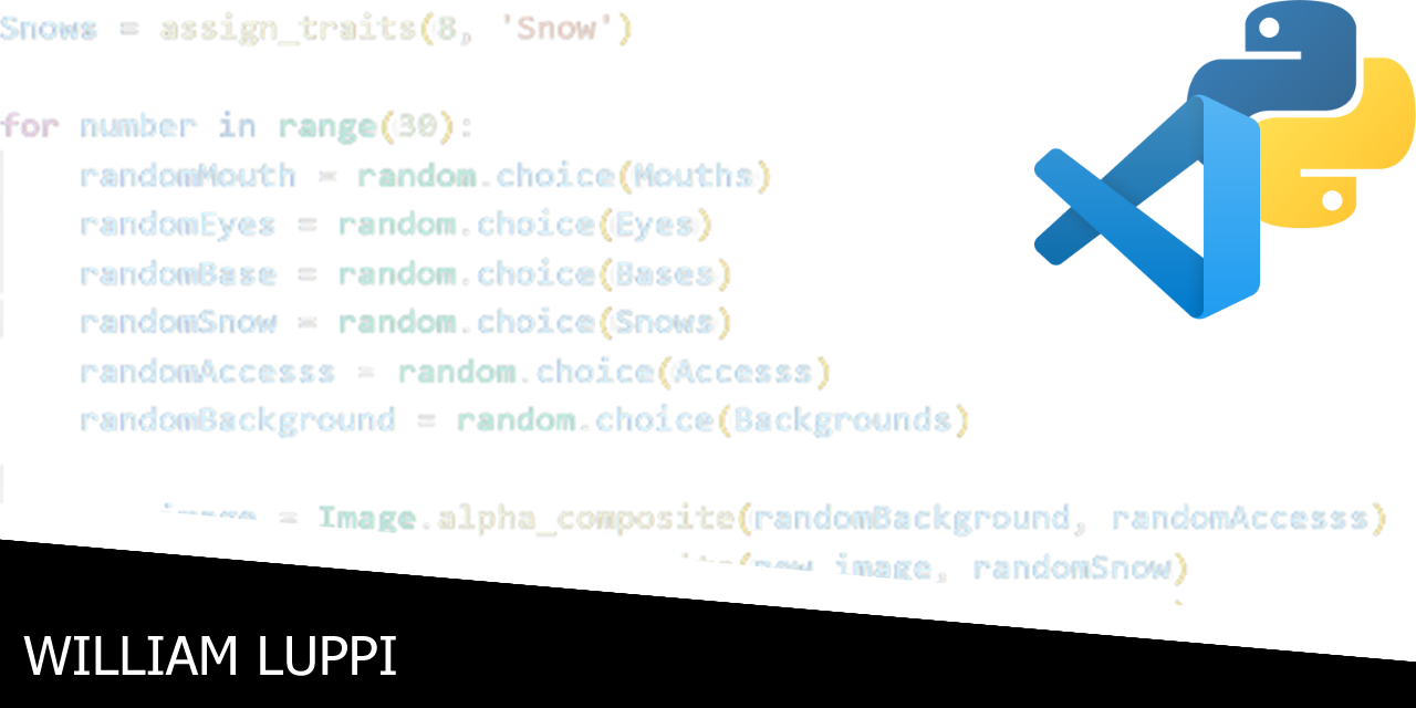 Github Williamluppinft Python Generator A Python Nft Generator That Generates Nfts Without 