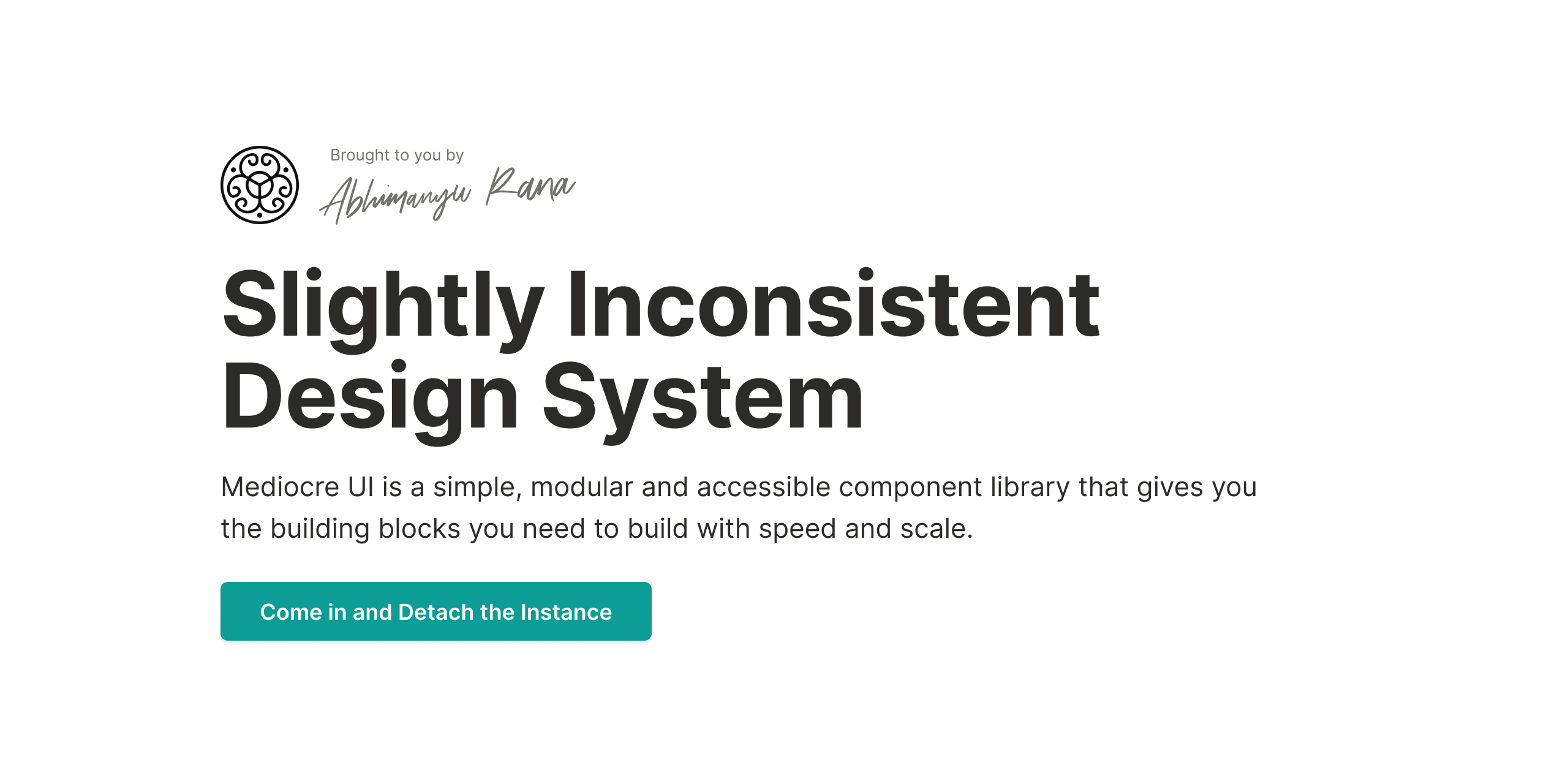 GitHub - SargamDesign/mediocre-UI: [Archived] Mediocre UI is a simple ...