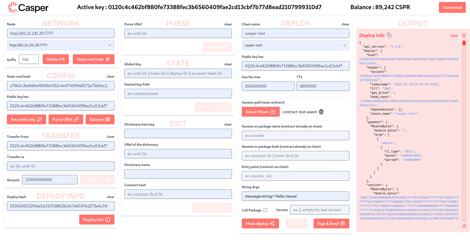 GitHub - gRoussac/casper-deployer: Casper Deployer