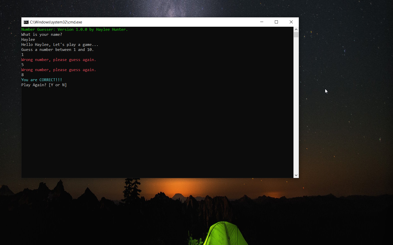 GitHub - Zomievey/NumberGuesser