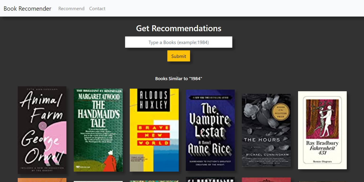 GitHub - Dnanwar/Collaborative-Recommendation-Book-Recommender-FLASK: Collaborative ...