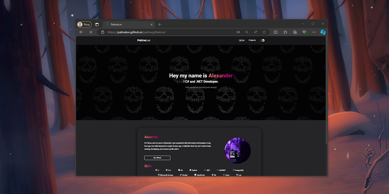 GitHub - PalmaLuv/palma.github.io: Personal Portfolio Website