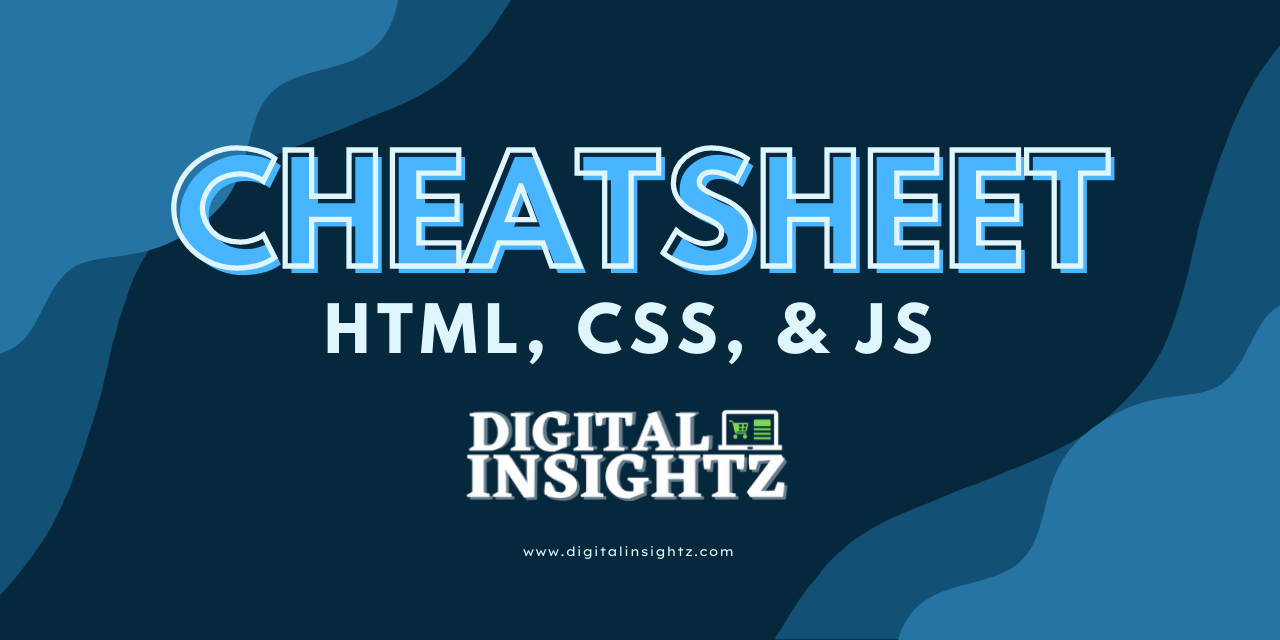 GitHub - digitalinsightz/cheatsheet