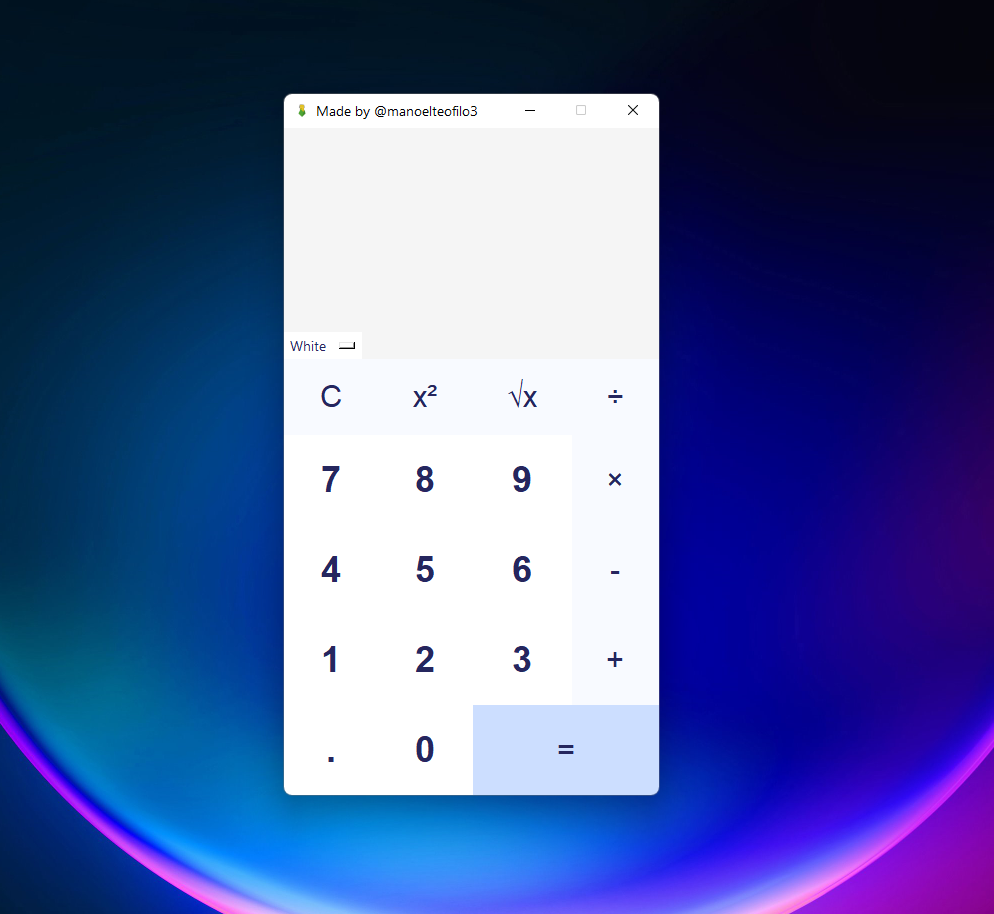 GitHub - Manelzitos/Calculator-Project: My first calculator made in python