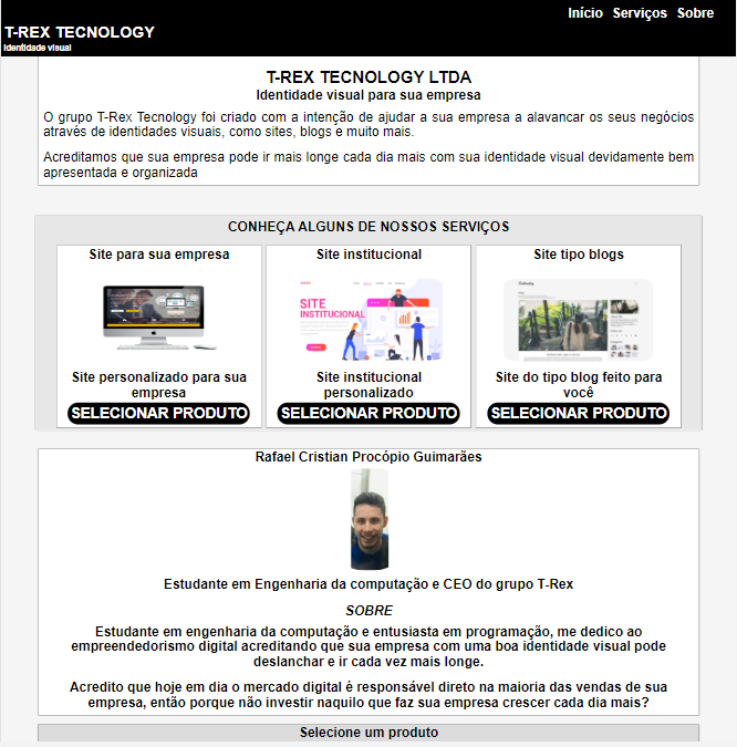Github Rafaaellguimaraes Siteaprendizagem