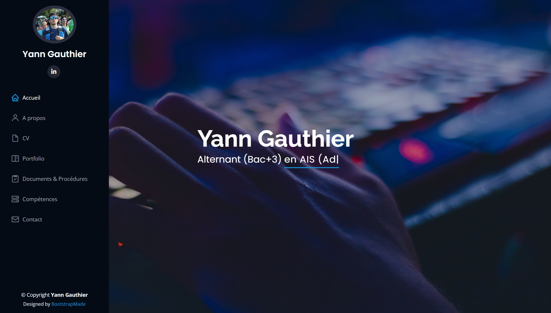 GitHub - YannGauthier/portfolio: Portfolio Yann Gauthier