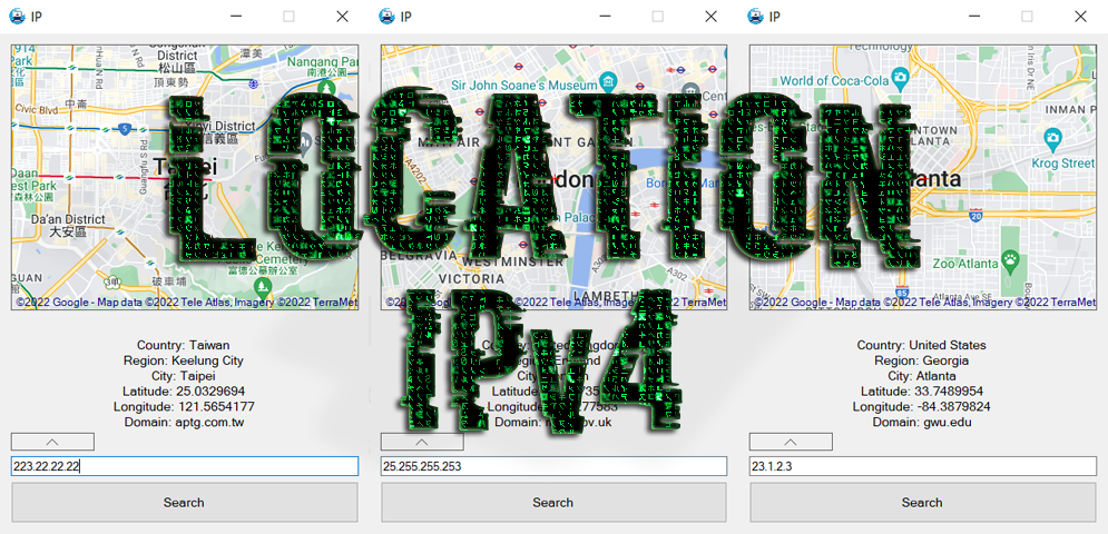 Location By Ipv4 Ip Nfig At Master · Milkren Location By Ipv4