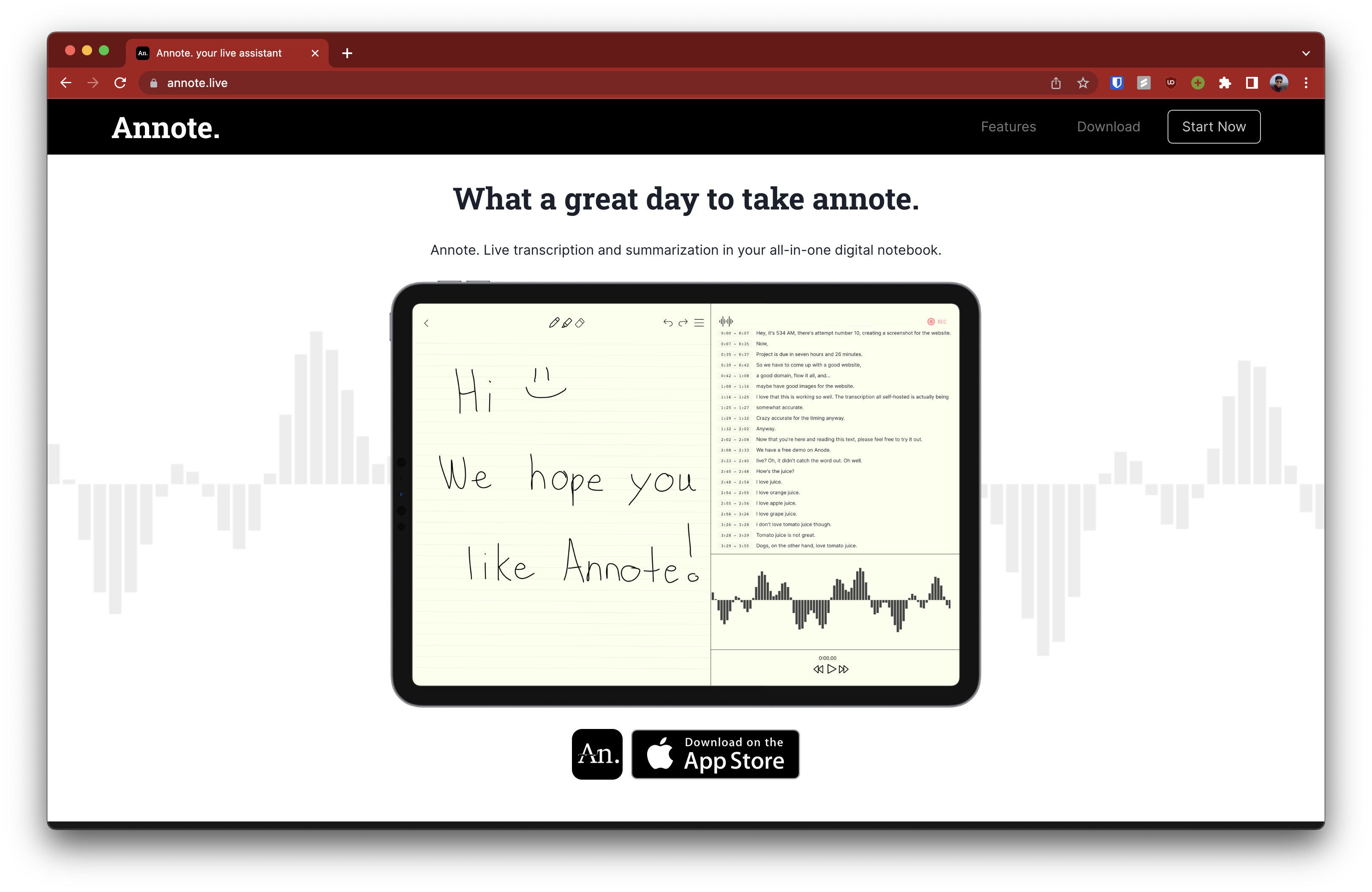 GitHub - MiniHacks/annote: 🏆 10/16/22: 1st Place @ HackUIowa, 1st in Accessibility; Samyok ...