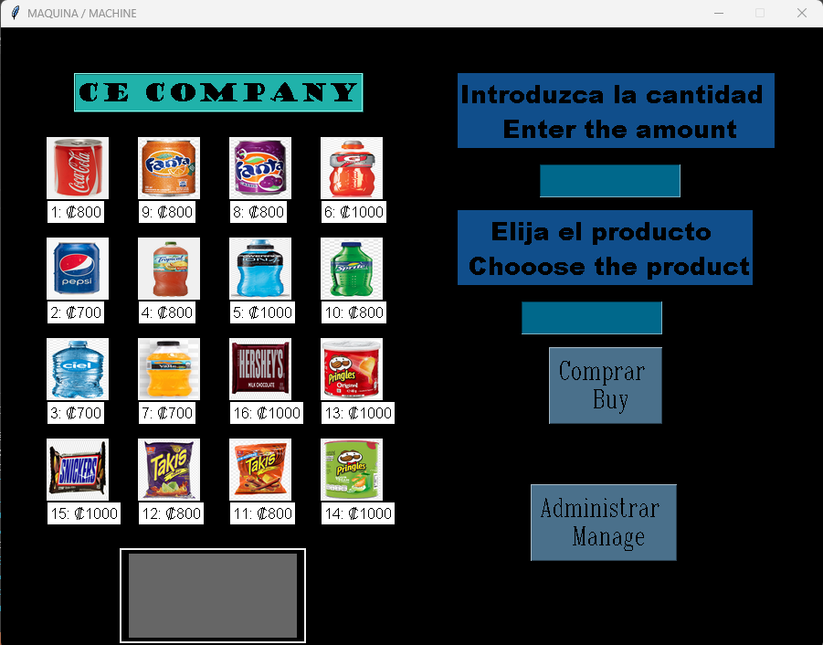 Github Mario4ce Vending Machine Simulation Vending Machine Simulation