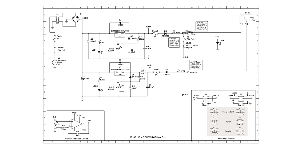 GitHub - sisilasenevirathne/Power-supply-design: The goal of this Mini ...