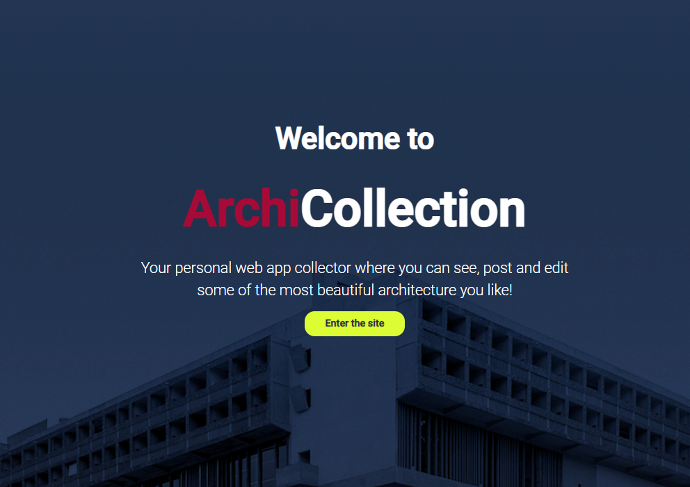 GitHub - DavidMontoya24/archicollector_client: Client frontend for ArchiCollector App with ReactJs