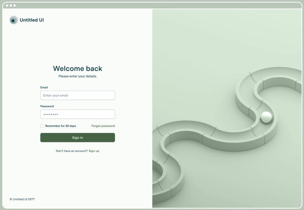 GitHub - quentin-mckay/dribble-login-page: HTML/CSS implementation of a ...