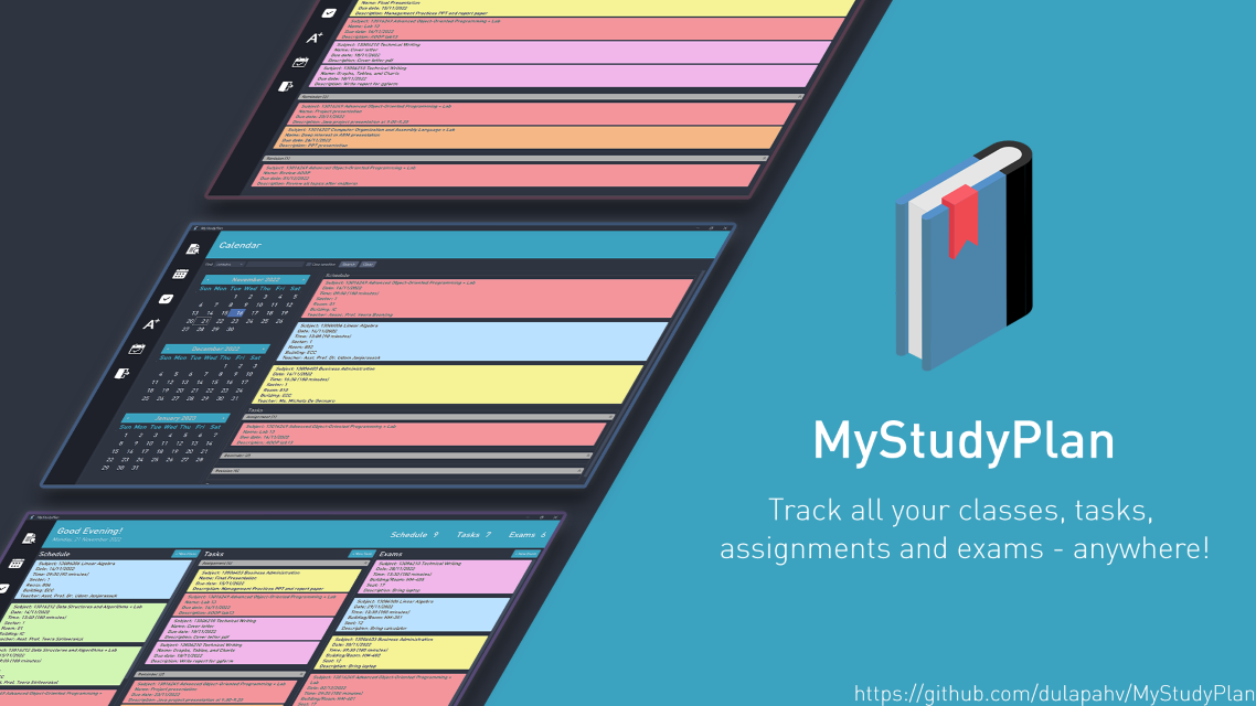 GitHub - dulapahv/MyStudyPlan: MyStudyPlan is an app that enables you ...