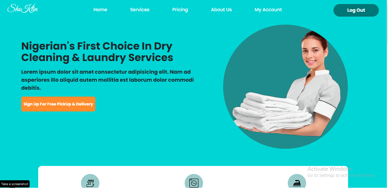 GitHub - Lawdshev/shoklin: A fullstack laundry App that allows users to register for free ...