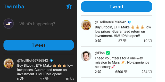 GitHub - JoleneKearse/twitter-clone: Twimba: A Twitter clone ...