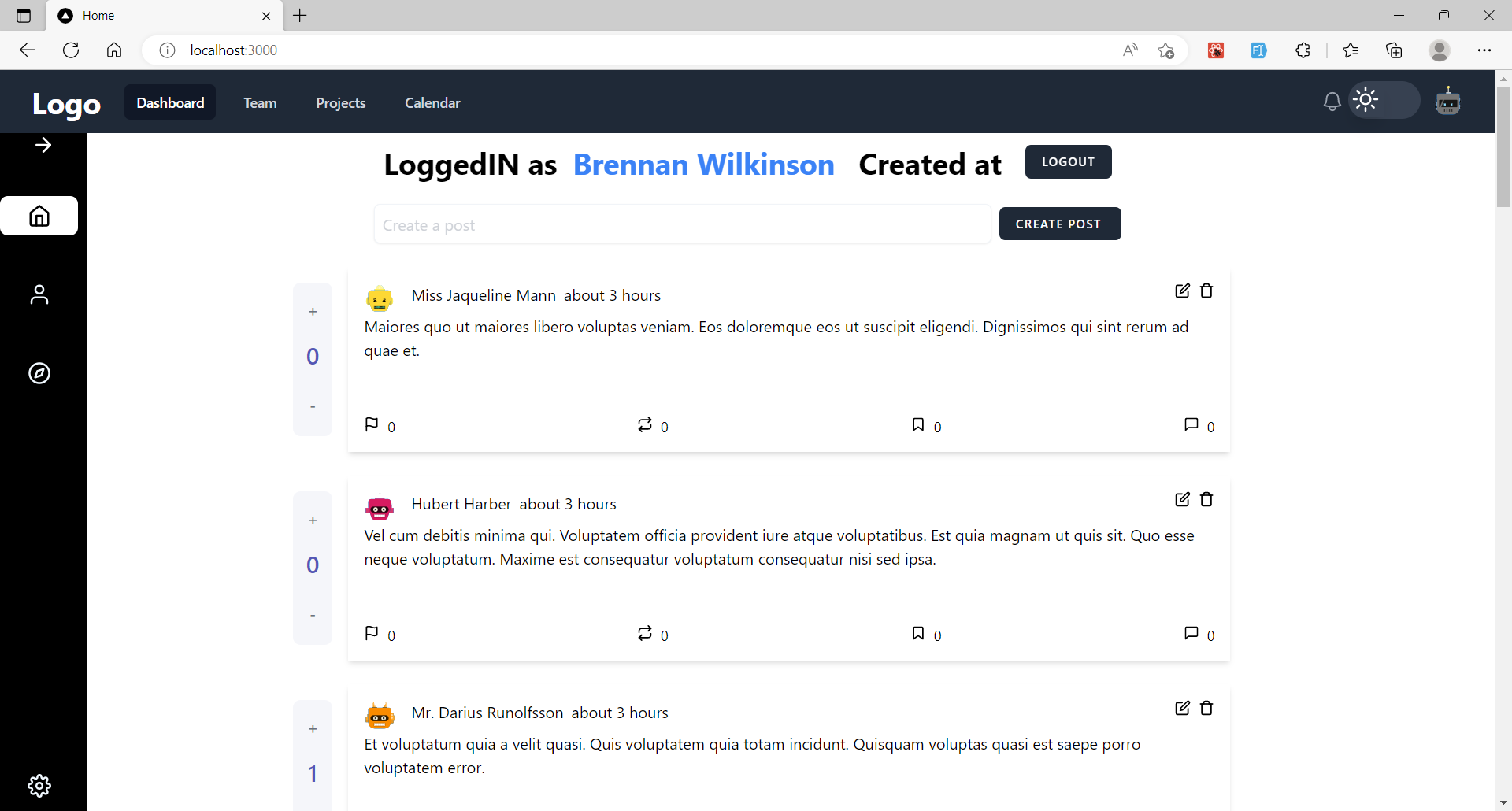 GitHub - tejas-gk/guild: A social media website