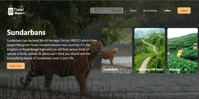 GitHub - osama2kabdullah/travel-guru-client: Full stack travel management application. Using ...