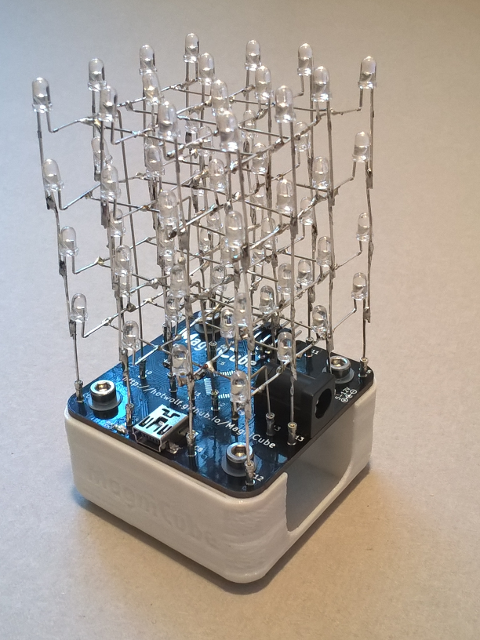 GitHub - hotwolf/MagniCube: A 4x4x4 LED cube driven by a NXP MagniV MCU