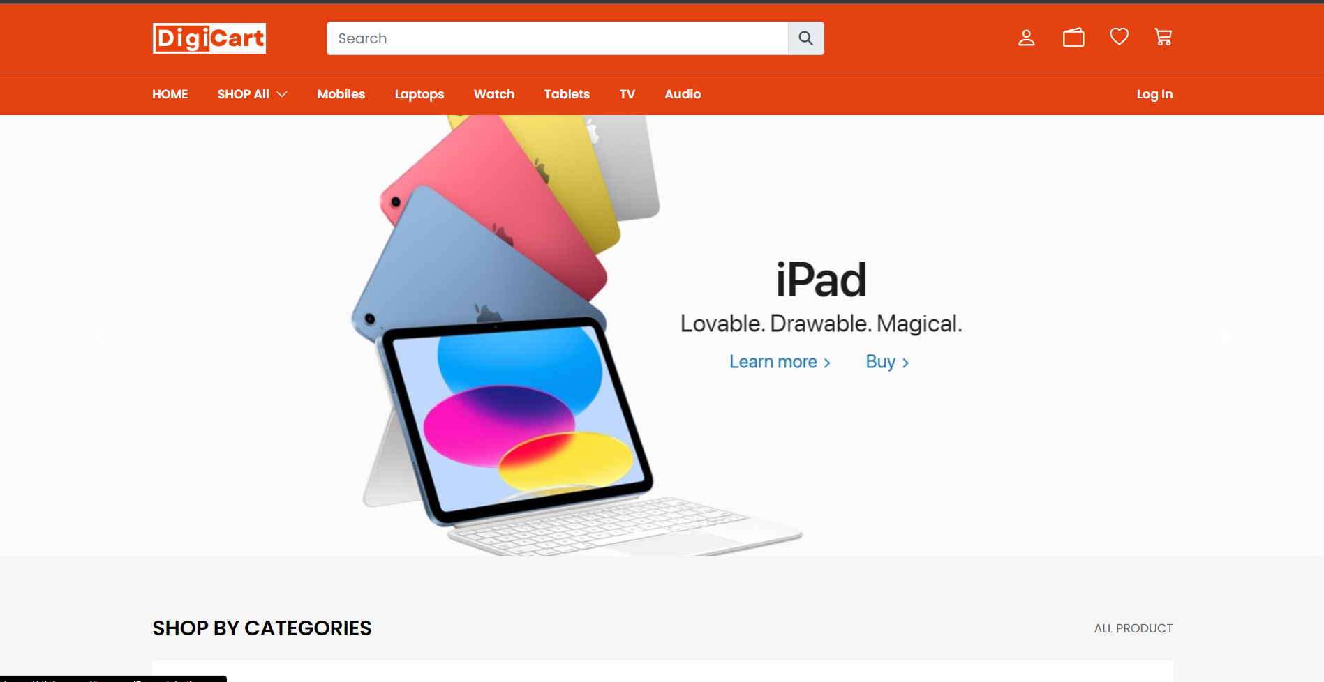 GitHub - ChristapherAntony/DigiCart-Ecommerce: Online store for digital gadgets