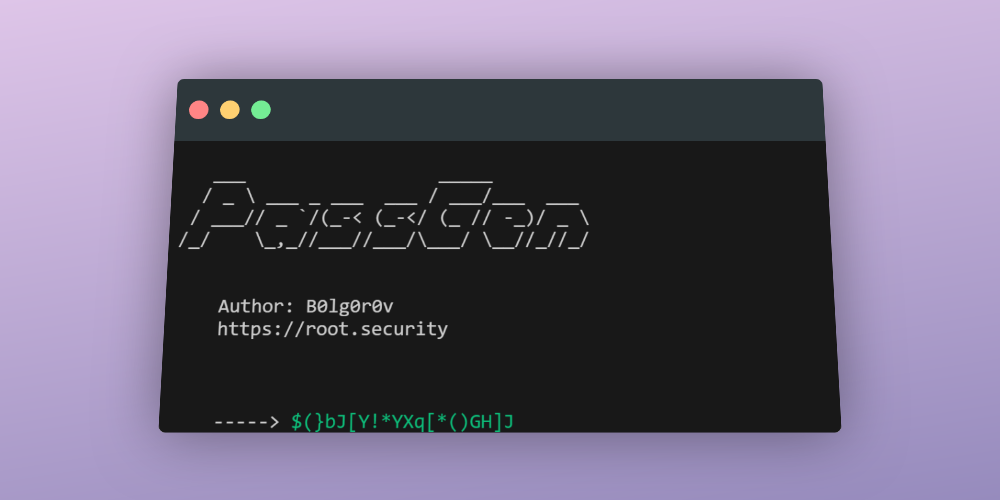 GitHub - B0lg0r0v/PassGen: Password Generator with security in mind.