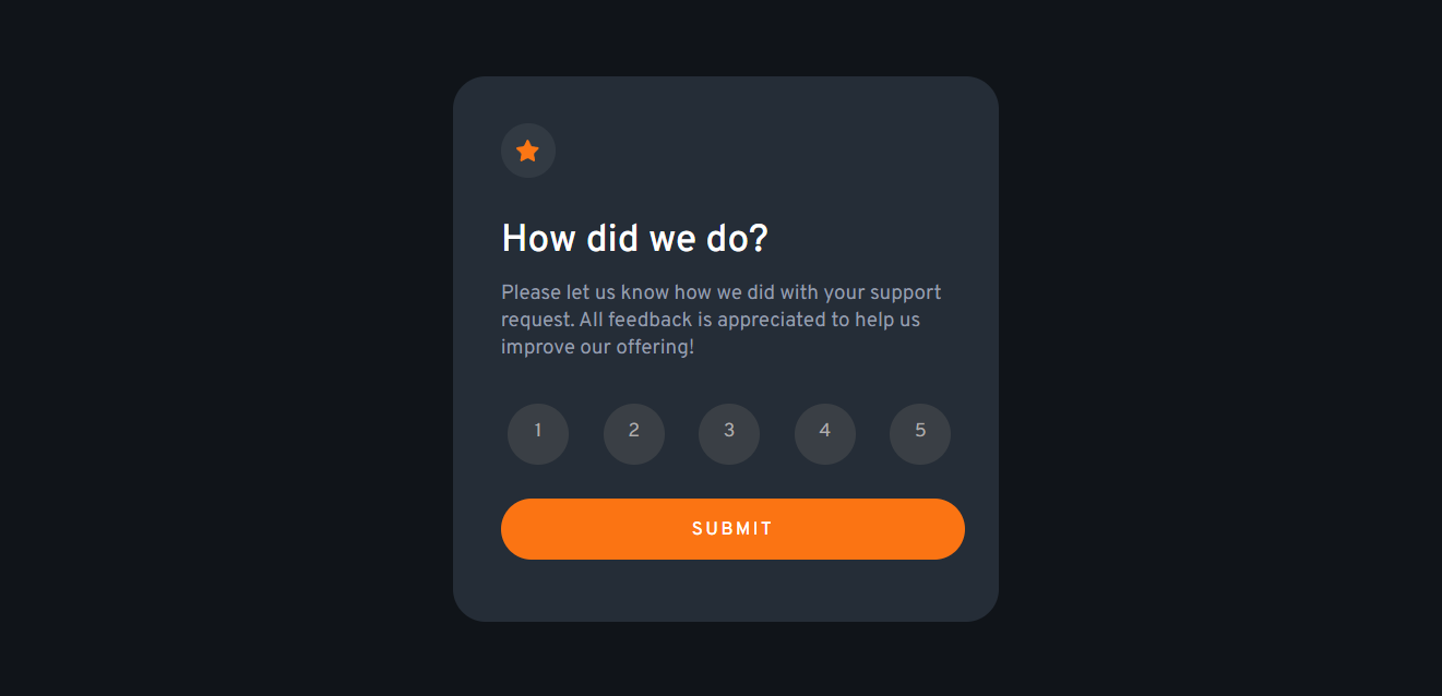 GitHub - Nossa1/interactive-rating: interactive-rating-component-main