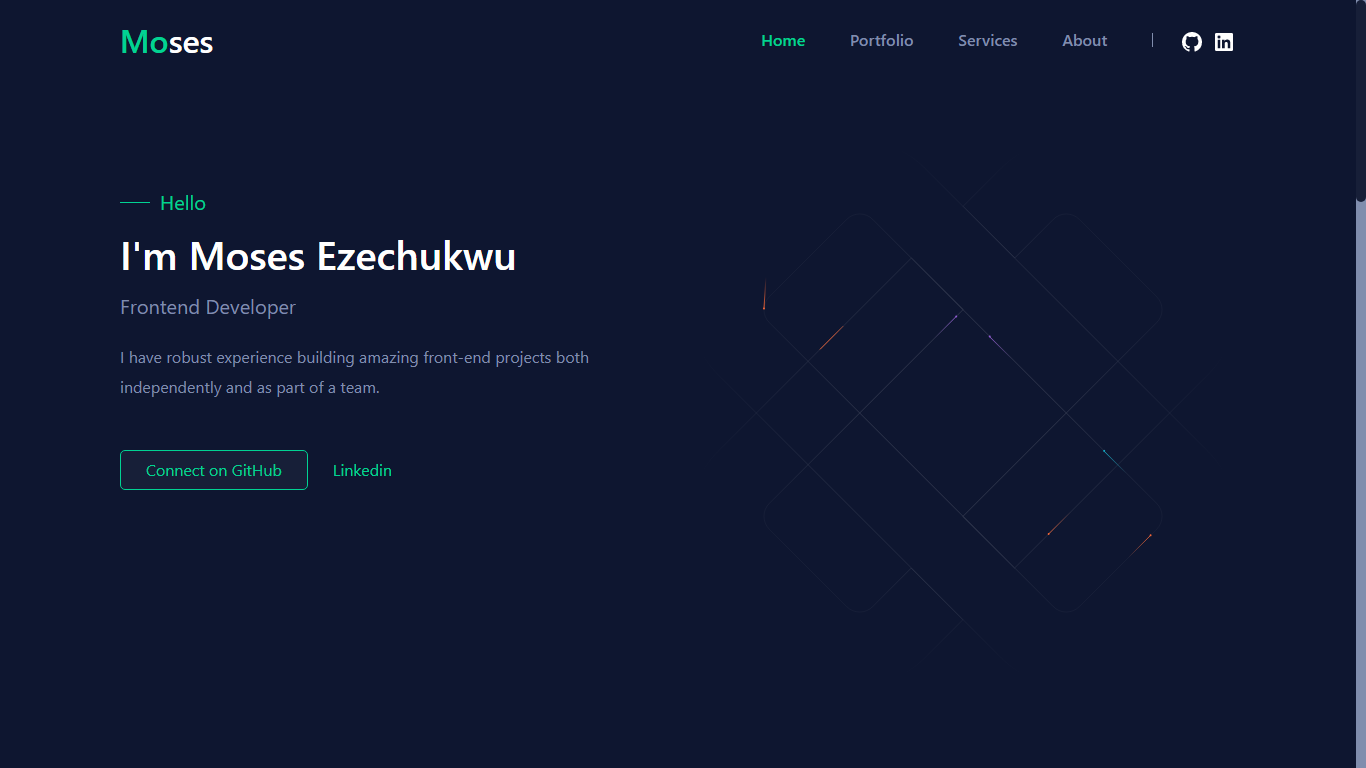 GitHub - Moses-chibuike/Portfolio: This is always an ongoing project as I continue to update my ...