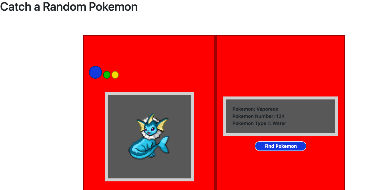 GitHub - dustyneubauer/random_pokemon: This project creates a random ...