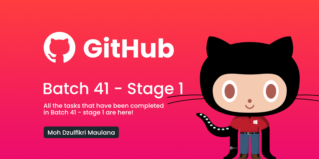 GitHub - Dzuuul/DumbWays-B41-Stage1