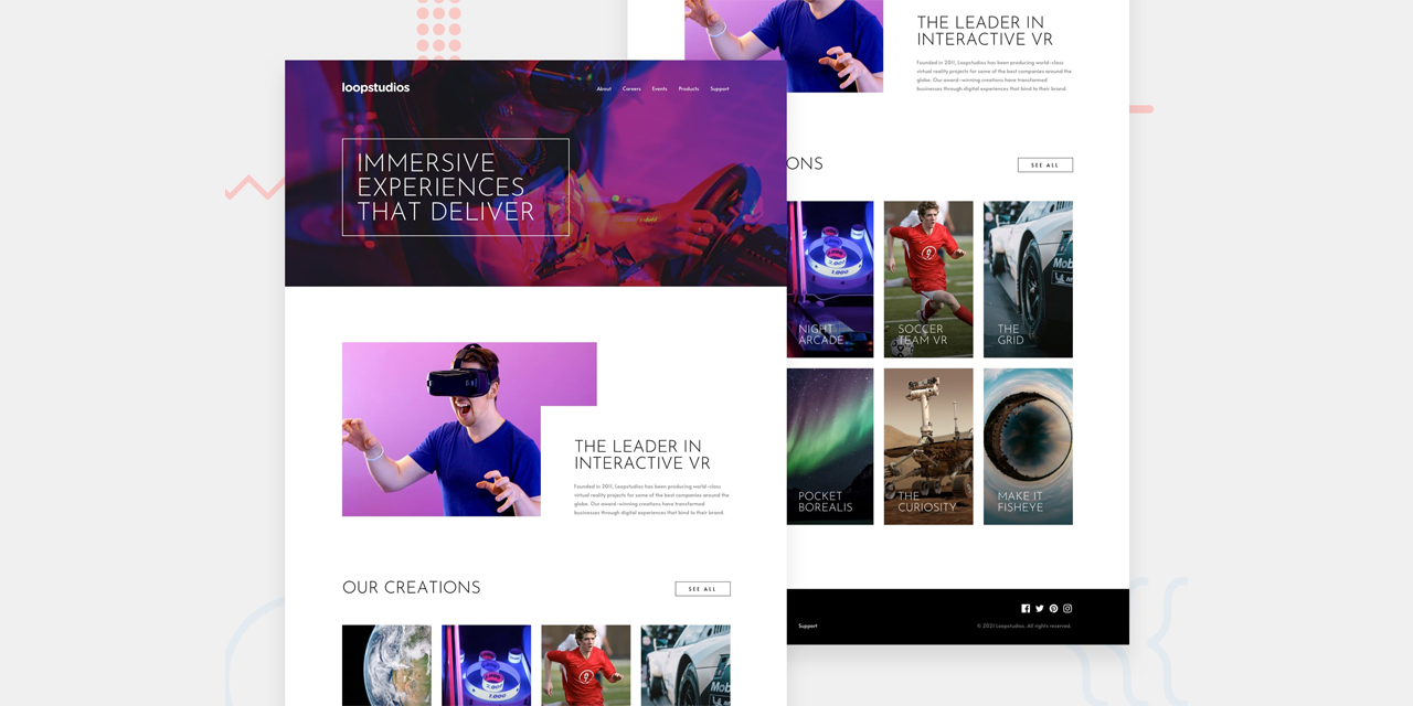 GitHub - Cheosphere/loopstudios-landing-page-main