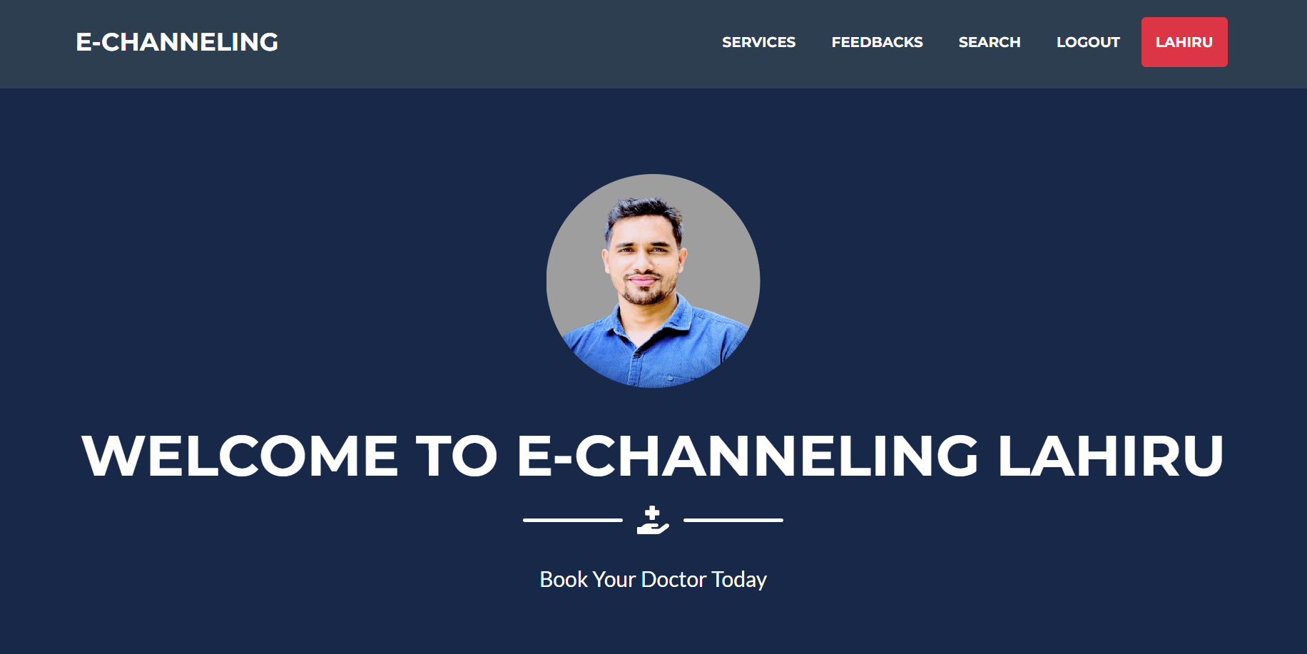 GitHub - Nisal-N-Narasinghe/E-Channeling: Java web application for E ...