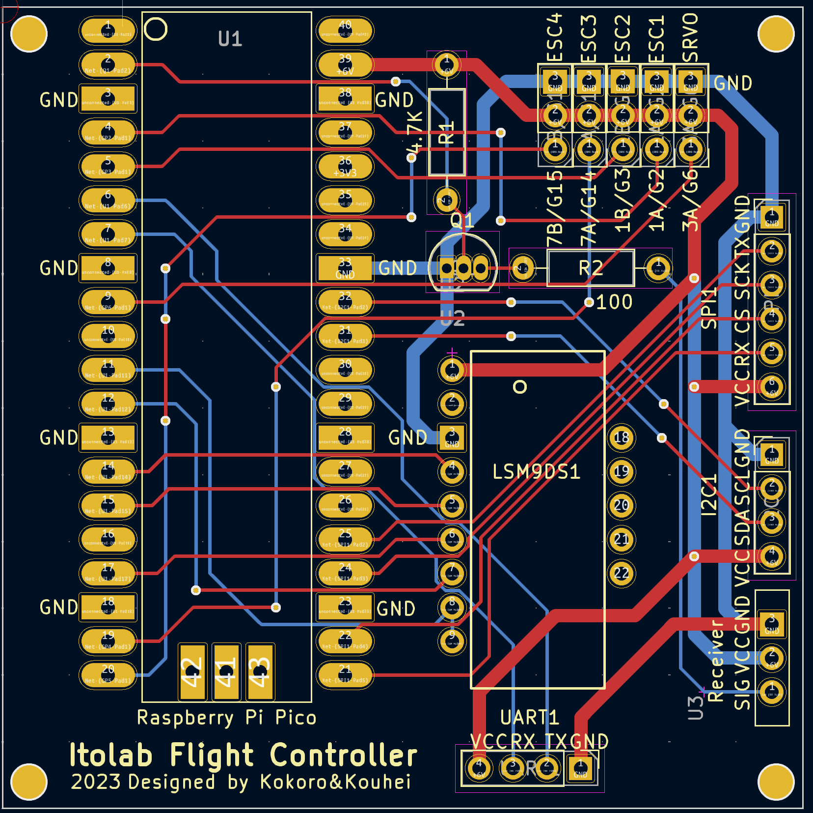 GitHub - kouhei1970/ItolabFlightController: Flight Conttoller board ...