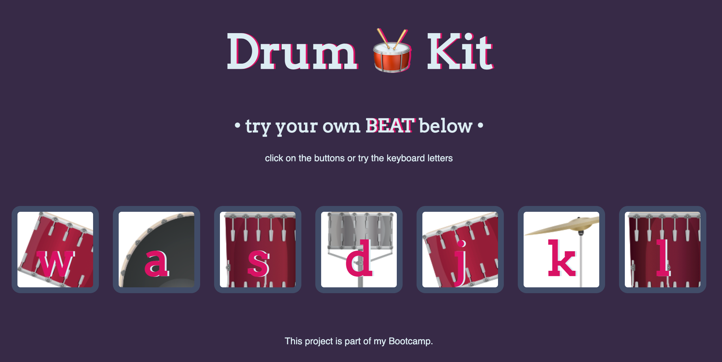 GitHub - fercfmsouza/the-drum-kit