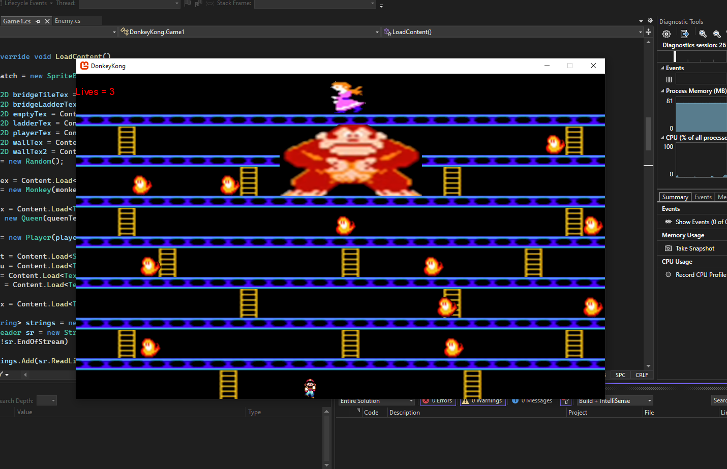 GitHub - YazanAlmarei/DonkeyKong