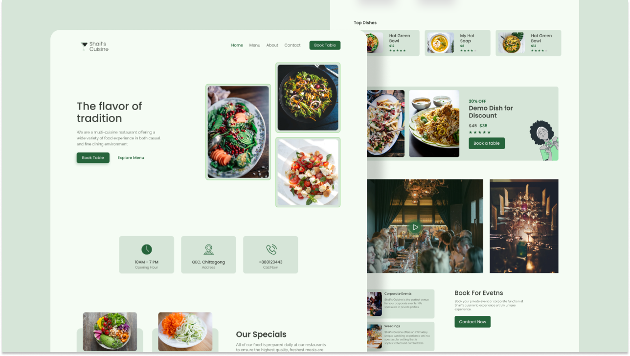 GitHub - RanaRabees/Shaif-S-Cuisine: Shaif-S-Cuisine