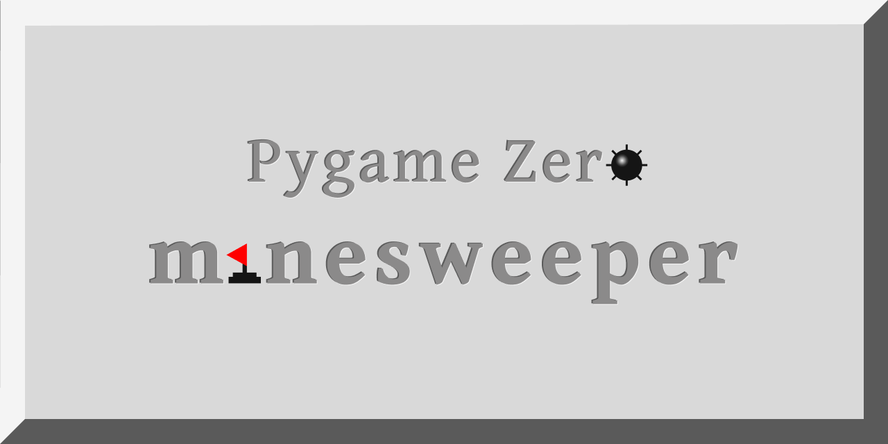 GitHub - sevcak/pgz-minesweeper: Minesweeper made in Pygame Zero. School group assignment.