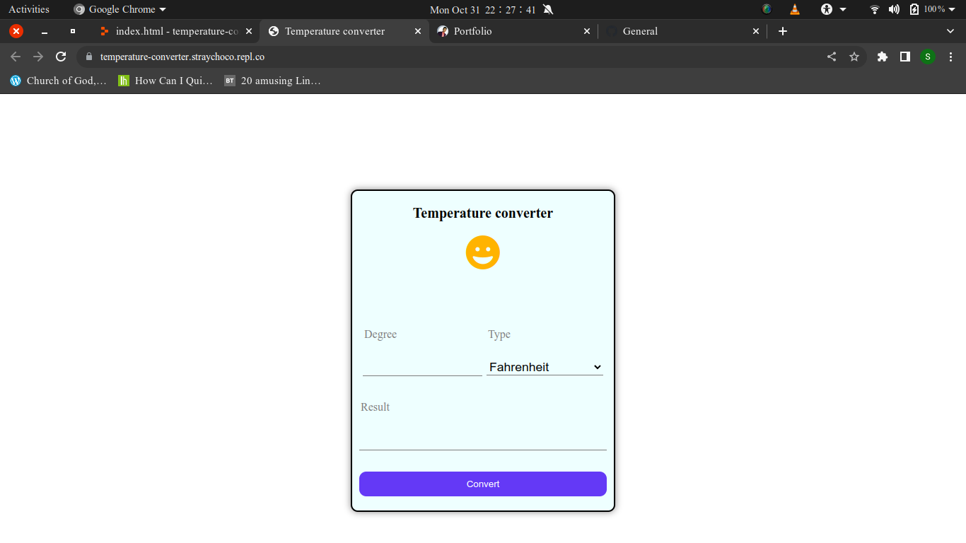 GitHub - StrayChoco/oibsip_taskno3: This repl converts temperature from one to other quantities