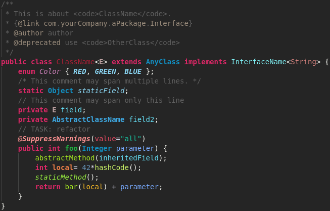 GitHub - pufmat/eclipse-neon-theme: Color theme for Visual Studio Code