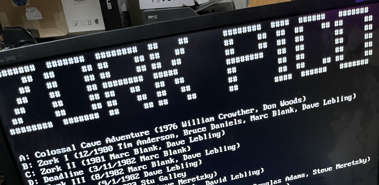GitHub - ebadger/BadgerFrotz: Frotz Z-machine ported to a Raspberry PI ...