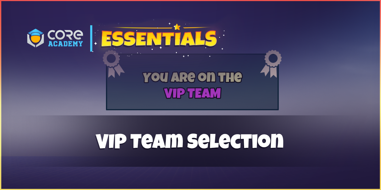 GitHub - ManticoreGamesInc/CC-VIP-Team-Selection: VIP Team Selection ...