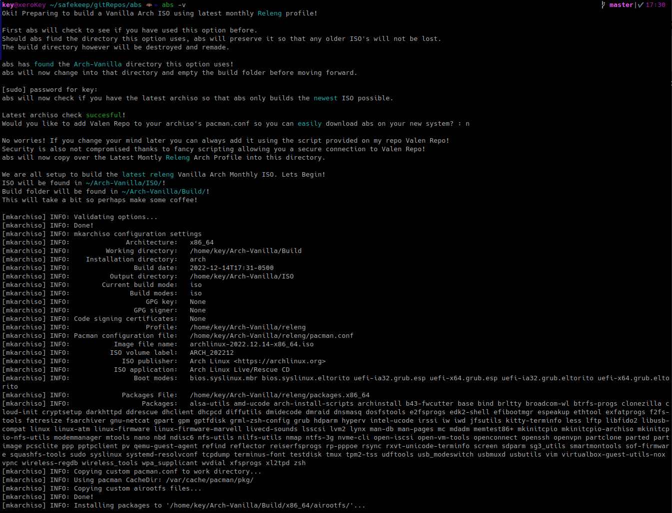 GitHub - keyaedisa/abs: Official repo for abs! The intelligent and interactive archiso profile ...