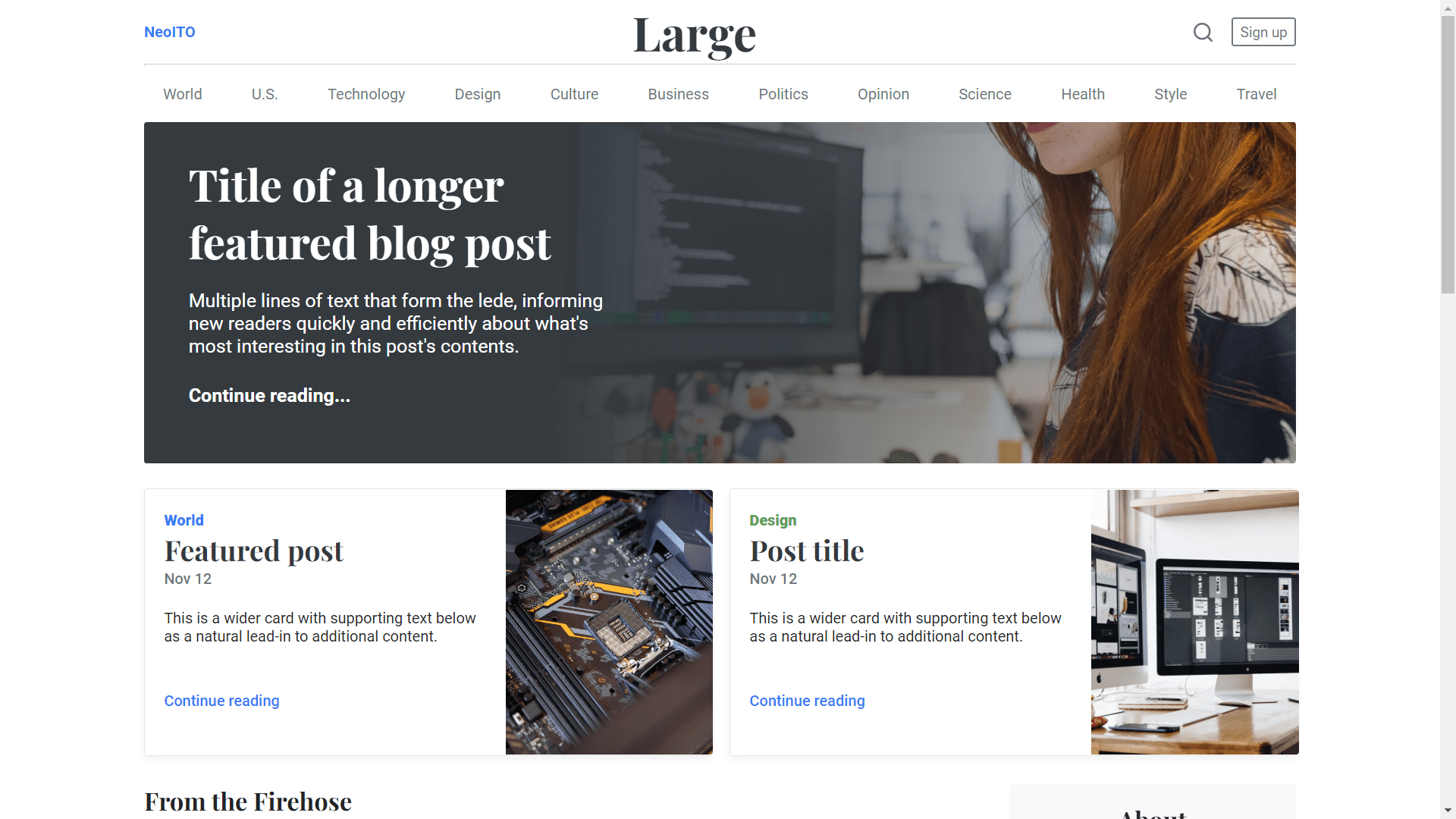 Github Lijohnyweb Site Two Task Two Using Sass And Bem