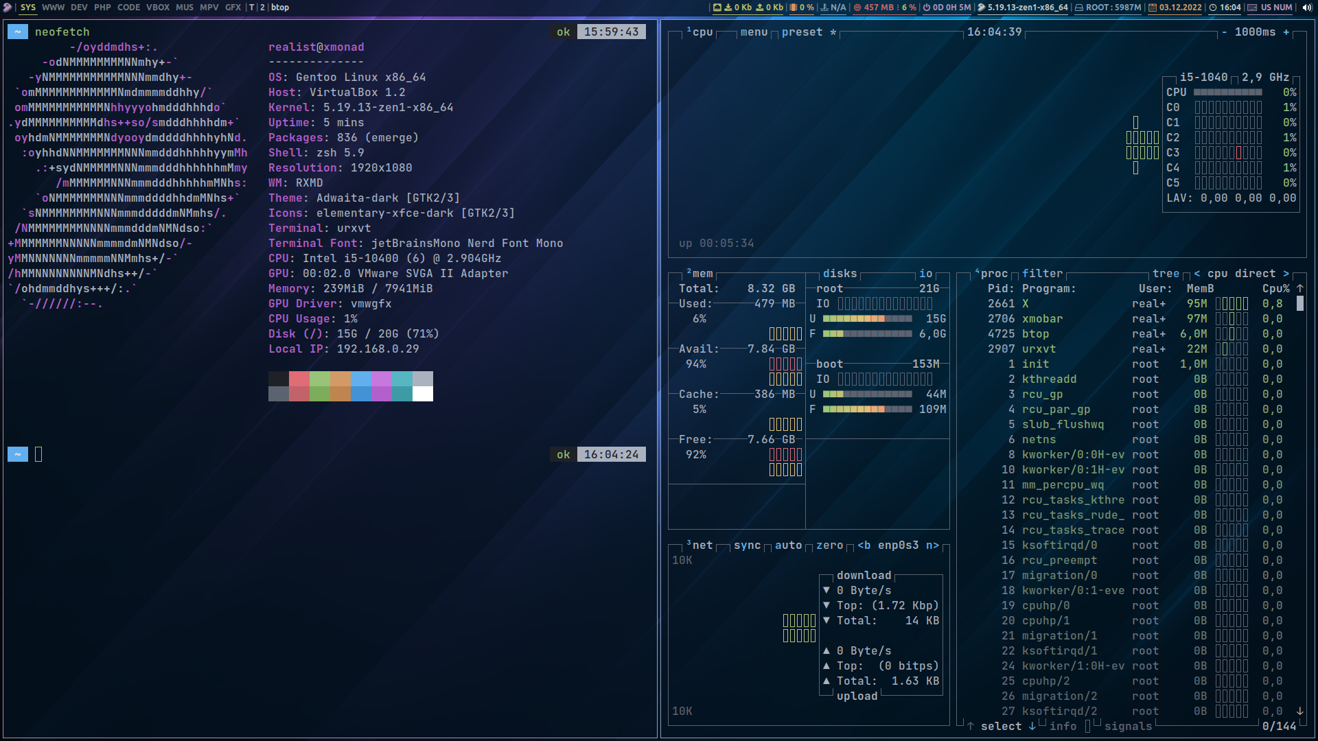 GitHub - lotrando/realist-xmonad-desktop: Gentoo Xmonad Desktop Install