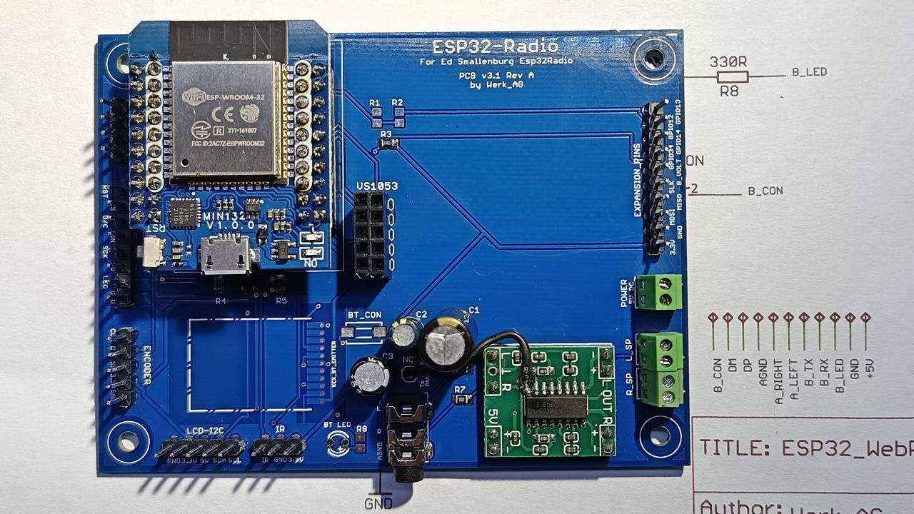 GitHub - WerkAG/ESP32Radio_PCB_v3.1: PCB for the ESP32Radio-V2 from Ed ...