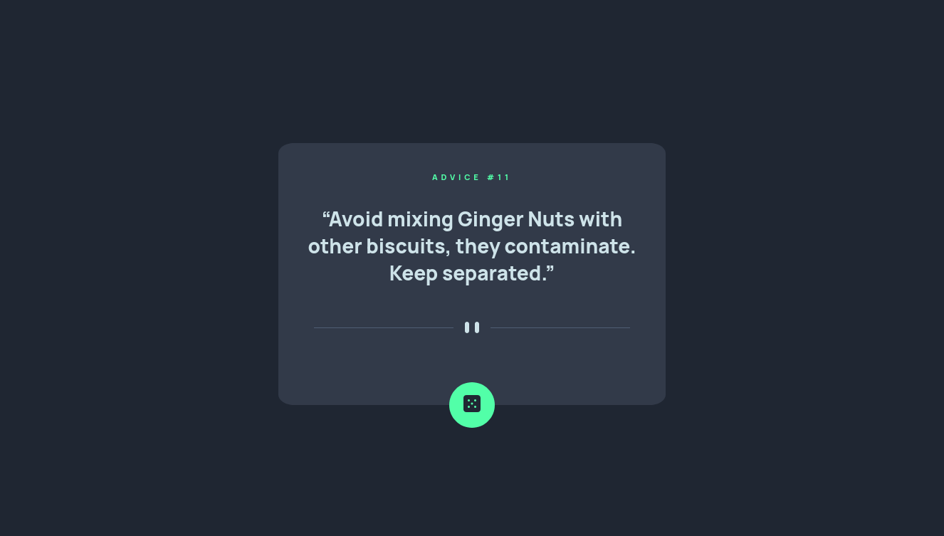 Github Jsnicholasadvice Generator App Main A Javascript Web App That Provides The User With