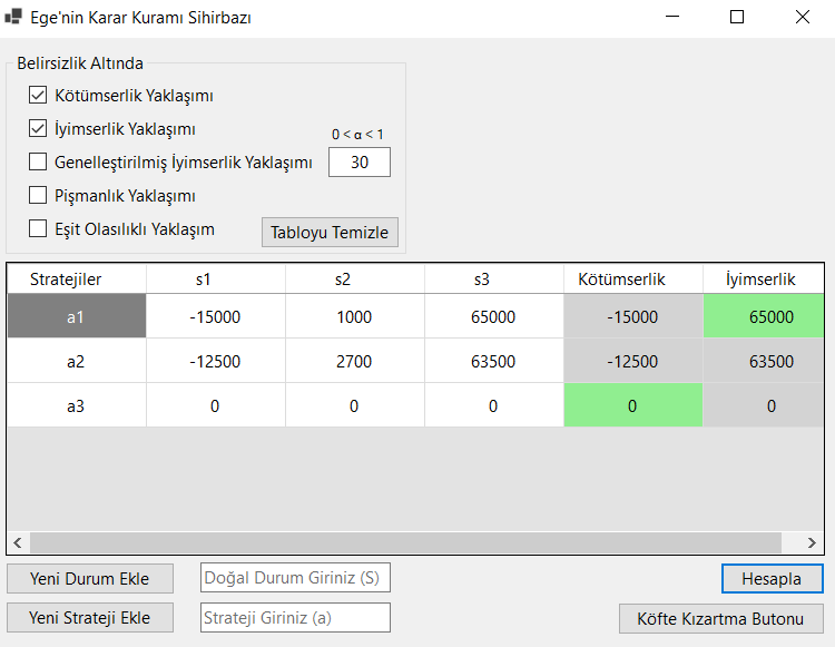 GitHub - Egosdev/Eges-Decision-Theory: Simple tool for Statistics: Decision Theory