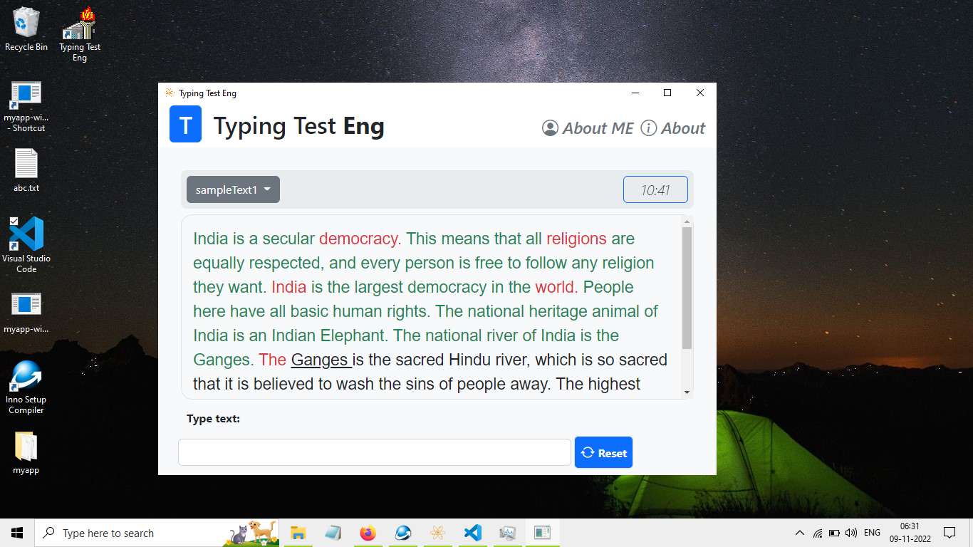 GitHub - astokum/Typing-Test-Eng: Typing Test Eng - Learn English ...
