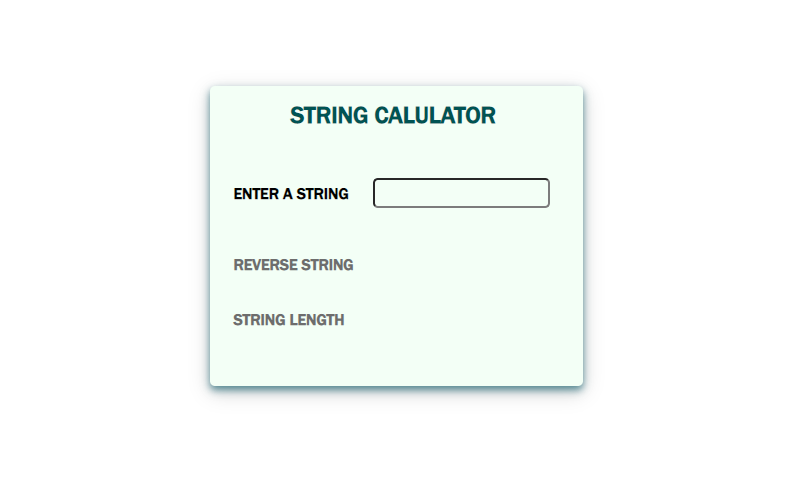 GitHub - ANJITH-B/string-reverse-length